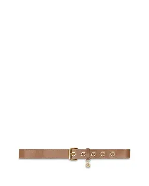 Maje Miss M Eyelet Leather Belt