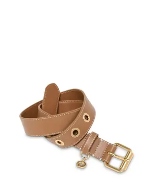Maje Miss M Eyelet Leather Belt