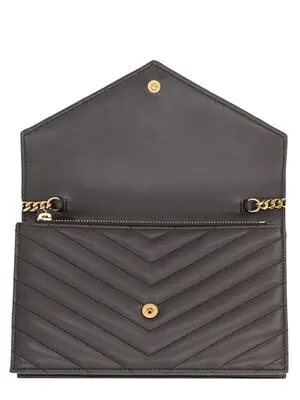 Saint Laurent Portafoglio Con Catena "envelope Cassandre