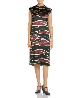 Marni Sleeveless Shift Dress - Black