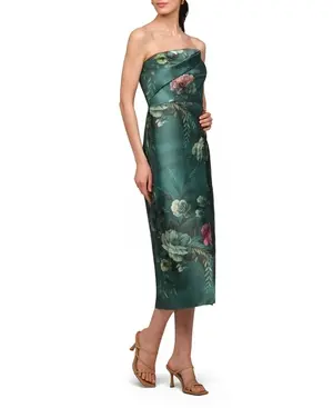 KAY UNGER Amelie Tea Length Dress