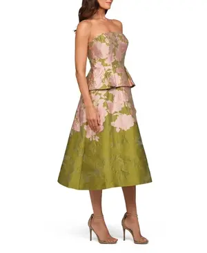 KAY UNGER Imogen Tea Length Dress