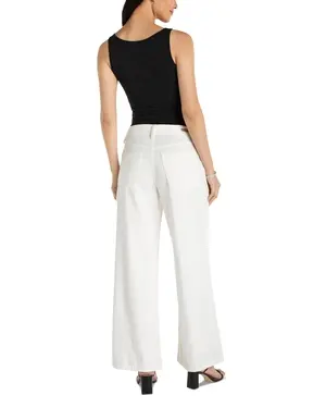 LIVERPOOL Weekender High Rise Wide Leg Jeans - White