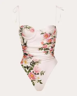 Agua Bendita Rabano Paraíso Bustier One-piece Elastane/polyester/polyamide - Multicolor