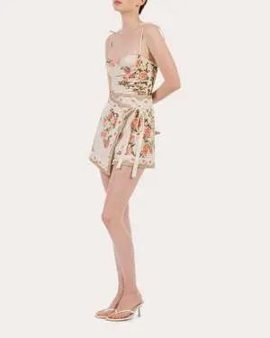 Agua Bendita Luna Paraiso Linen Mini Pareo