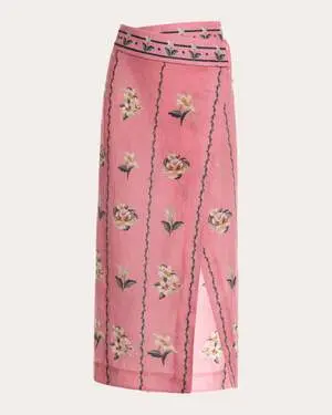 Agua Bendita Tierra Promesa Linen Pareo - Pink