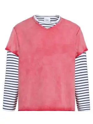 FOUND Relaxed Fit Lightweight Tee Size - Rosso