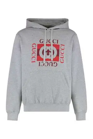 Gucci Logo-print Cotton Hoodie
