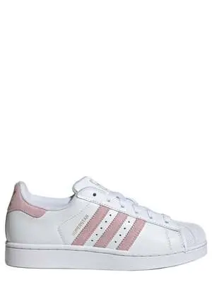 Adidas Superstar Sneakers With Suede Detailing - Bianco