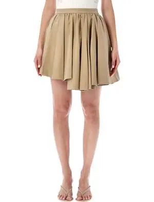 SELF-PORTRAIT Asymmetrical Hem Mini Skirt