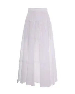Max Mara Chic Studio Mini Skirt For - Bianco Ottico