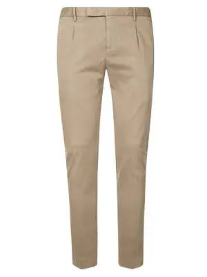 PTO1 Trousers With Pinched Details - Marrone