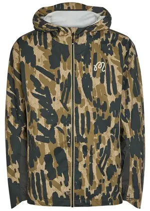 MALBON Waterproof Camouflage Hooded Nylon Jacket