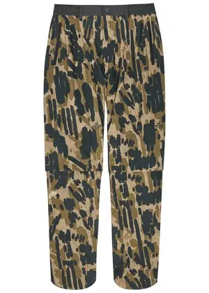 MALBON Camouflage-print Waterproof Nylon Trousers - Multicoloured