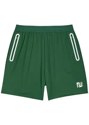MALBON Performance Logo Stretch-jersey Shorts