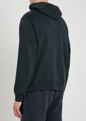 MALBON Embroidered Logo Cotton Hoodie