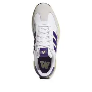 Adidas S2g 26 Textile Spikeless Golf 'washington Huskies' Sneakers - Cloud White/purple