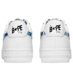 A BATHING APE Sta Abc Camo "blue - Blue/white