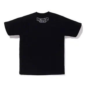 A BATHING APE Super Saiyan Vegeta & Son Goku Baby Milo T-shirt