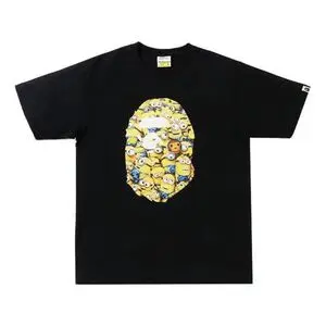 A BATHING APE Minions #9 Ape Head - Black