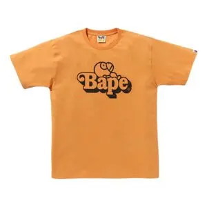 A BATHING APE Milo On Tee - Orange