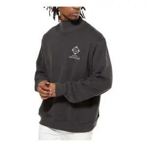 HOUSE OF CENMAR High Collar Pullover - Grey