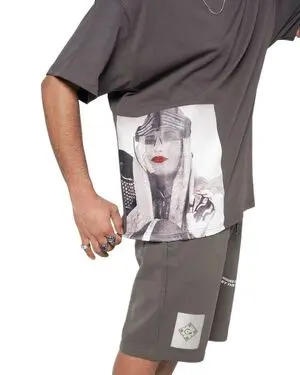 HOUSE OF CENMAR T-shirt With Artwork Print Picture