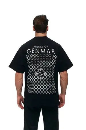 HOUSE OF CENMAR T-shirt With Cenmar Pattern Printed