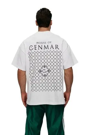 HOUSE OF CENMAR T-shirt Cenmar Pattern On A Back