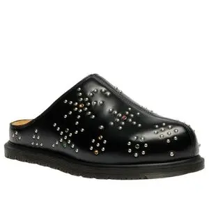 Dr. Martens San Leather Studded Mules