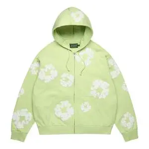 DENIM TEARS Cotton Wreath Zip Hoodie
