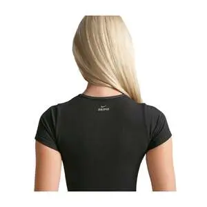 Nike X Skims Ribbed Seamless Baby T-shirt - Obsidian