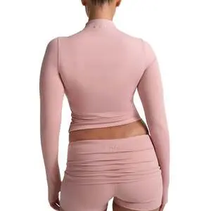 Nike X Skims Matte Zip Front Top