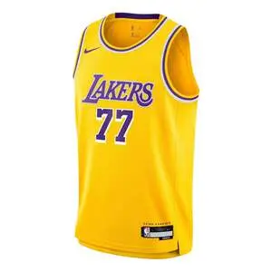 Nike Los Angeles Lakers Icon Edition Swingman Jersey Luka Dončić #77 - Amarillo