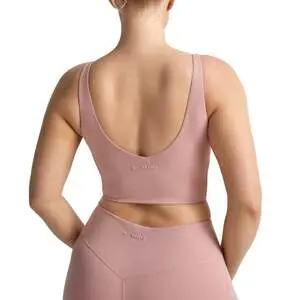 Nike X Skims Matte V-neck Bra Top - Himalayan