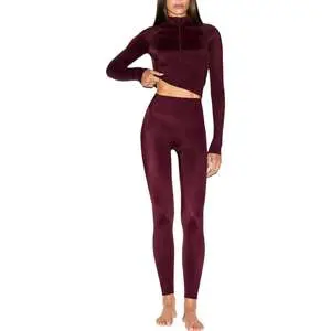 Nike X Skims Shine High-waisted Bonded 26 Leggings