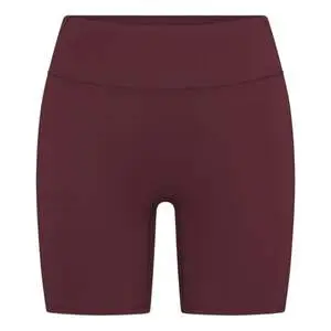 Nike X Skims Matte High-waisted Biker Shorts - Currant