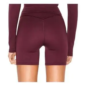 Nike X Skims Matte High-waisted Biker Shorts - Currant