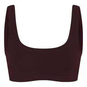 Nike X Skims Vintage Seamless Scoop Bra - Currant