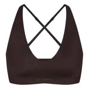 Nike X Skims Shine V-neck Bra - Phoenix
