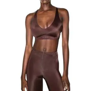 Nike X Skims Shine V-neck Bra