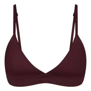 Nike X Skims Shine Triangle Bra - Currant