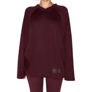Nike X Skims Airy Oversized V-neck Long-sleeve T-shirt