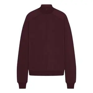 Nike Nike X SKIMS Matte Tricot Oversized Full-Zip Track Jacket Currant