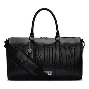 JORDAN Perforated Duffel Bag - Black
