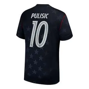 Nike Christian Pulisic Usmnt 2026 Stadium Away Dri-fit Jersey - Blue