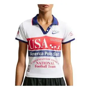 Nike X Usa X V.a.a. Cryoshot Polo Shirt - White