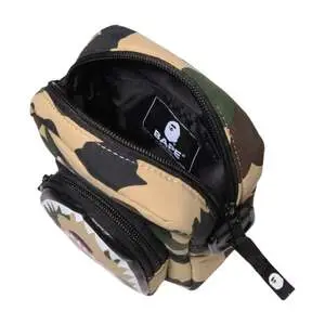 A BATHING APE 1st Camo Shark Mini Bag