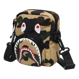 A BATHING APE 1st Camo Shark Mini Bag - Yellow