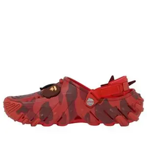 A BATHING APE X Crocs Echo Clog - Red